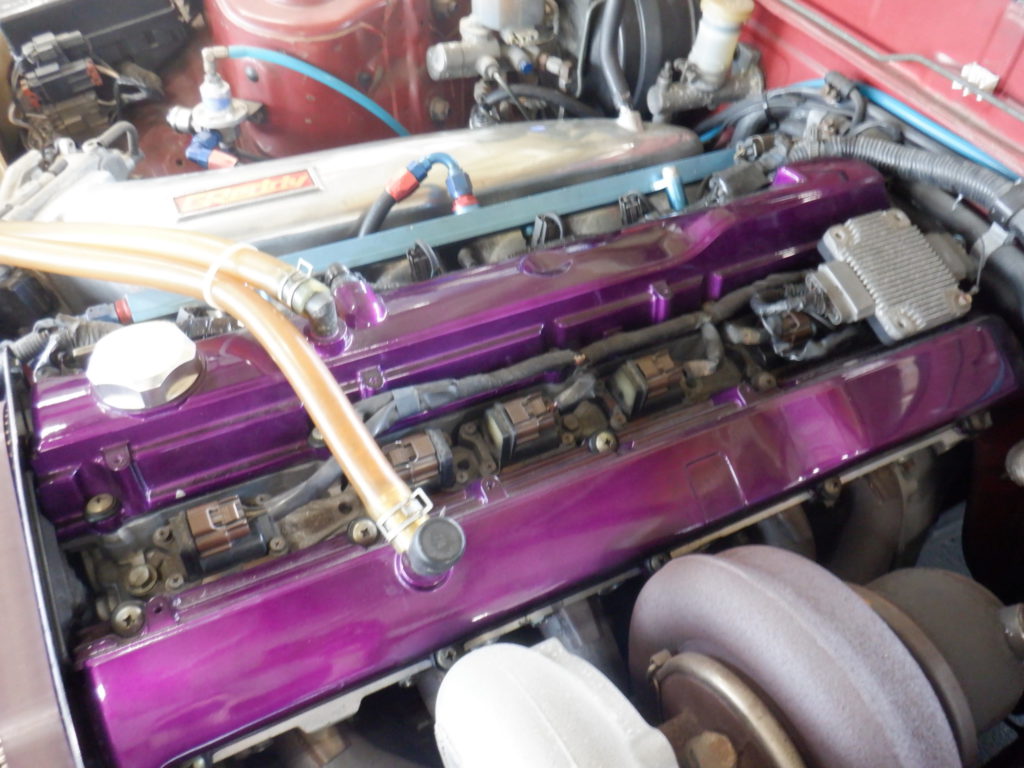 HCR32 RB25 HKS スーパーファイアレーシングコイルPro 取付 & RB26 900ccインジェクター 取付 | 有限会社エンドレス ENDLESS