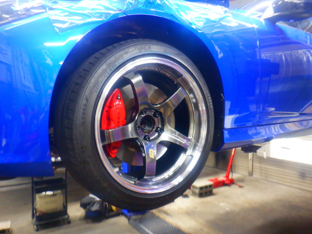RZ34 オリジナル車高調 & ADVAN GT 取付 & BCNR33 オイルクーラーKIT 取付 & WGNC34 メンテナンス | 有限会社エンドレス ENDLESS